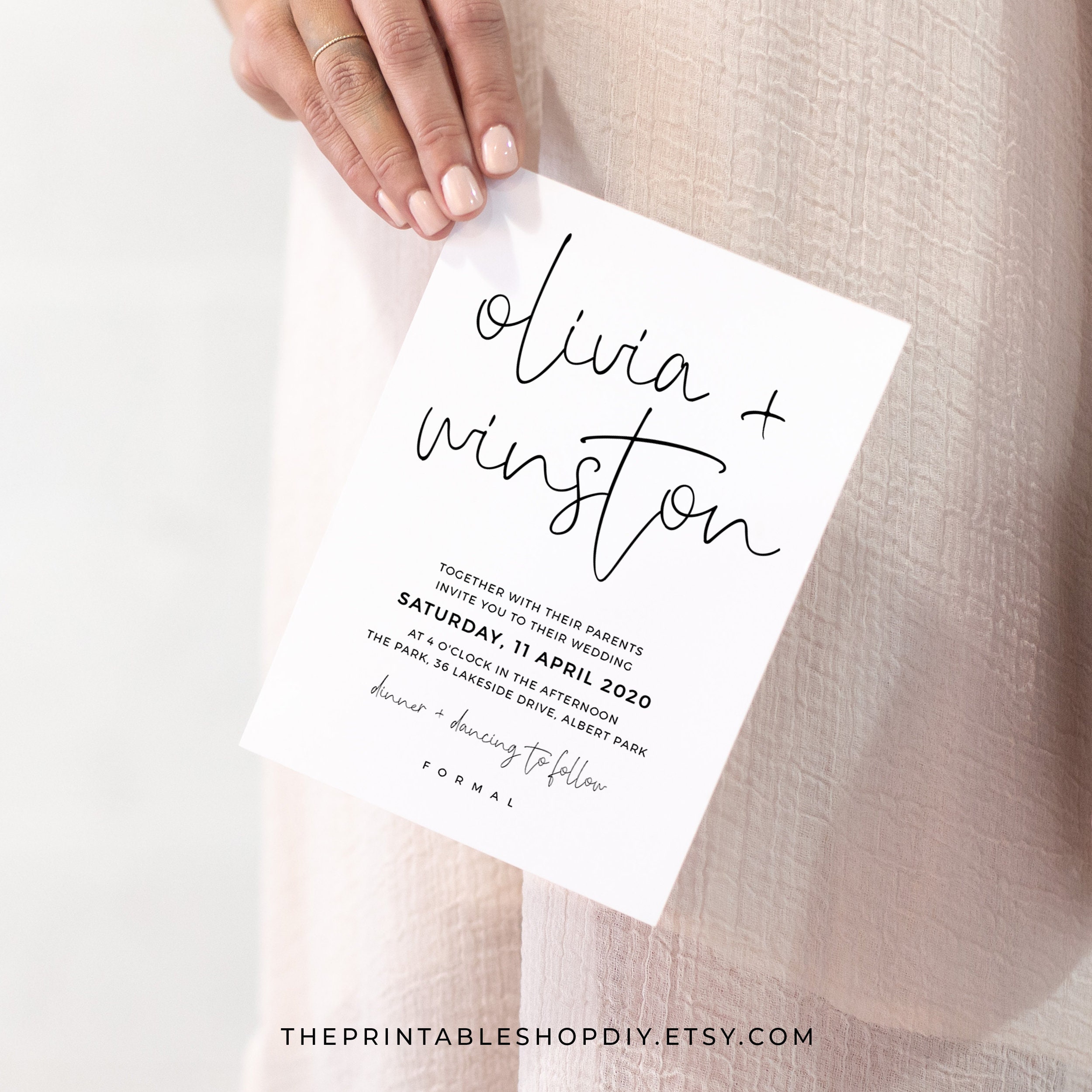 Mega Wedding Bundle Printable Wedding Invitation Suite | Etsy