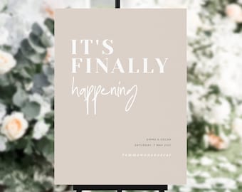 Finally Wedding Sign - Etsy