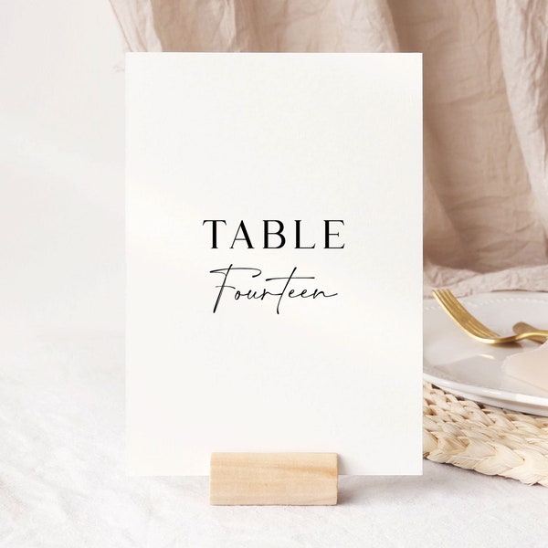 Table Numbers Rustic - Etsy