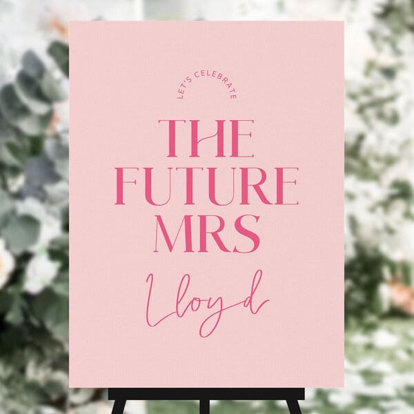 Future Mrs Sign - Etsy