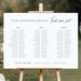 Printable Seating Chart Long Tables Template, Banquet Table Plan, Our ...