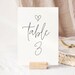 Boho Table Numbers Numbers for Tables Wedding Table Numbers - Etsy