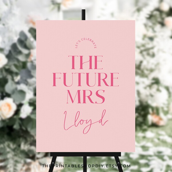 Future Mrs Sign - Etsy