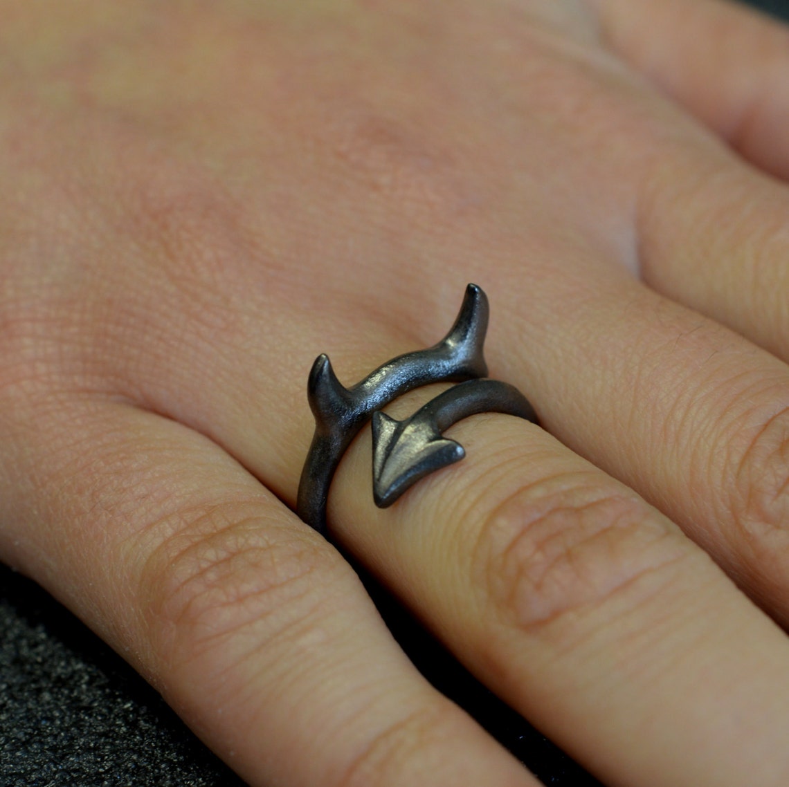Daemon Ring, Silver 925 Ring, Silver Ring, Gift for Her, Woman Gift ...