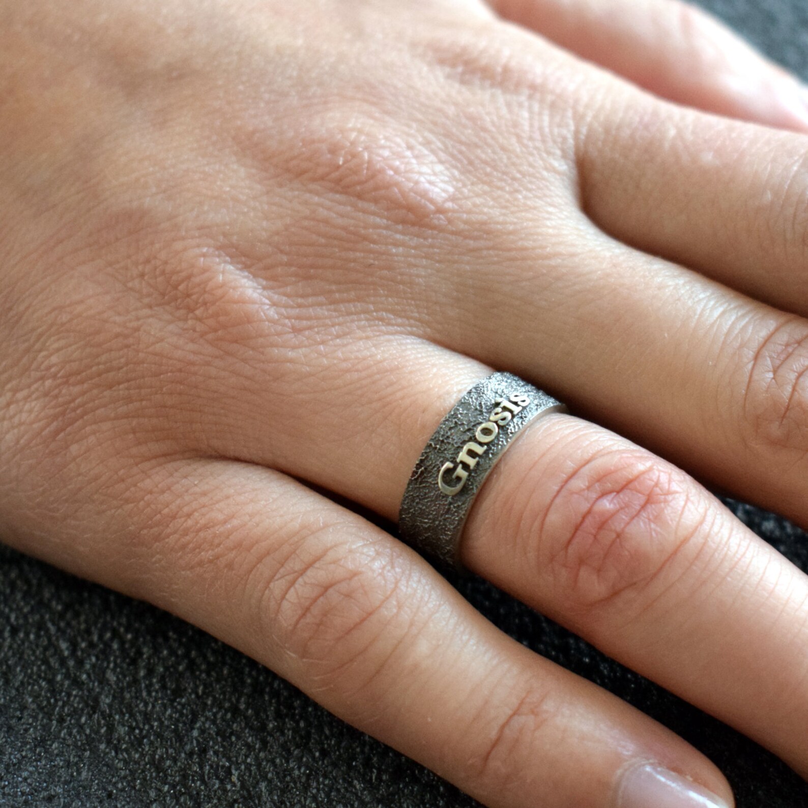 Gnosis Ring, Virtue Ring, 3d Printed Jewelry, Ancient Philosophy - Etsy