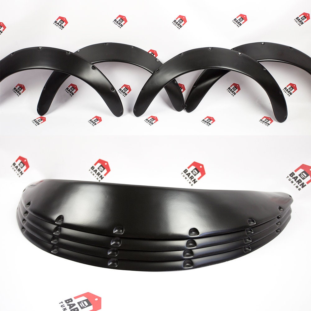 JDM Fender Flares Universal 3" Wide 4 Psc - Etsy