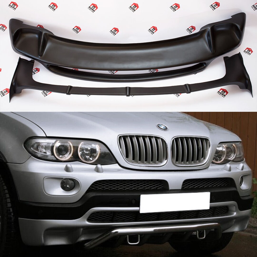 BMW X5 E53 4.8is Style Front and Rear Spoiler 2004-2006 FACELIFT MODEL ...