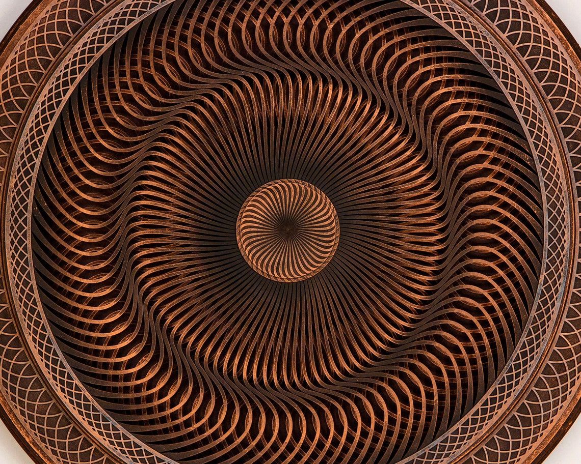 Kinetic Wooden Artwork Wall Kinetic Art Kinetic Sculpture - Etsy