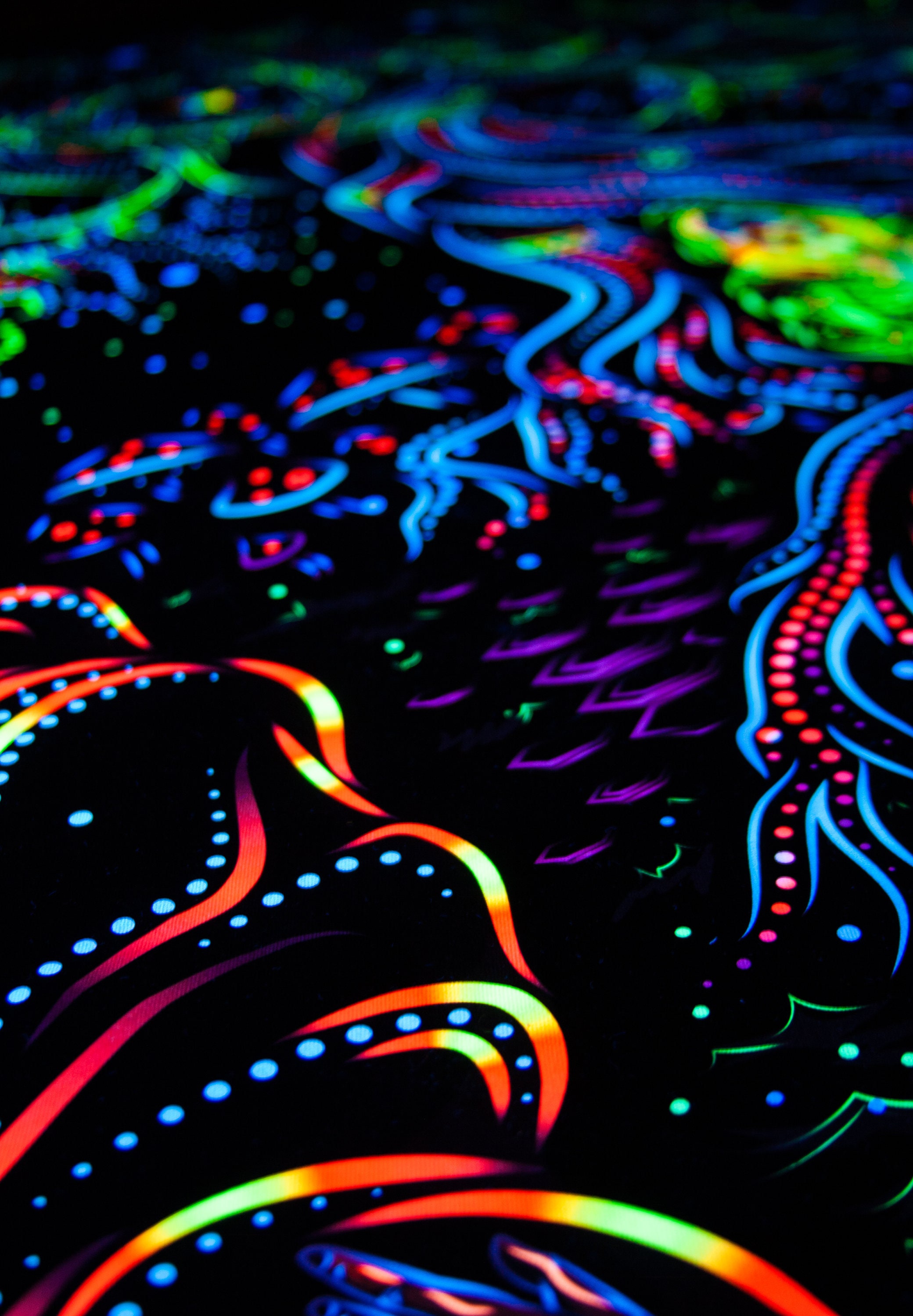 Trippy Tapestry Psychedelic Spiritual Psyart Nature | Etsy