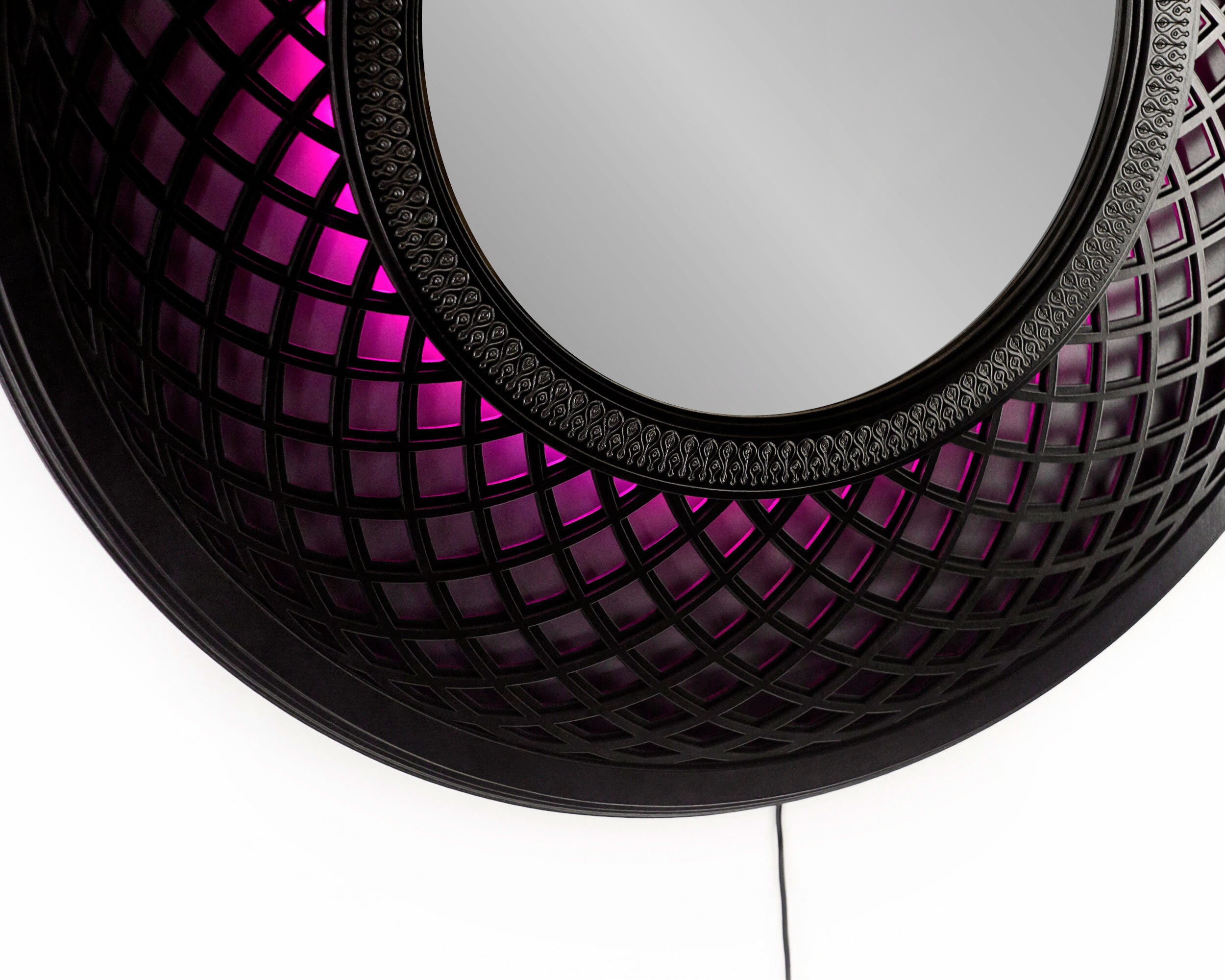 Bohemian Wall Deco, Mandala Mirror, Contemporary Mirror, Mirror Wall ...
