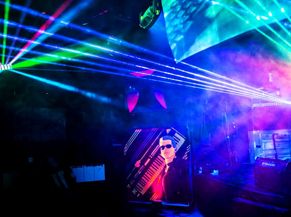 UV Neon Tapestry Cyberpunk Tapestry Neon Ultraviolet Disco Darksynth ...