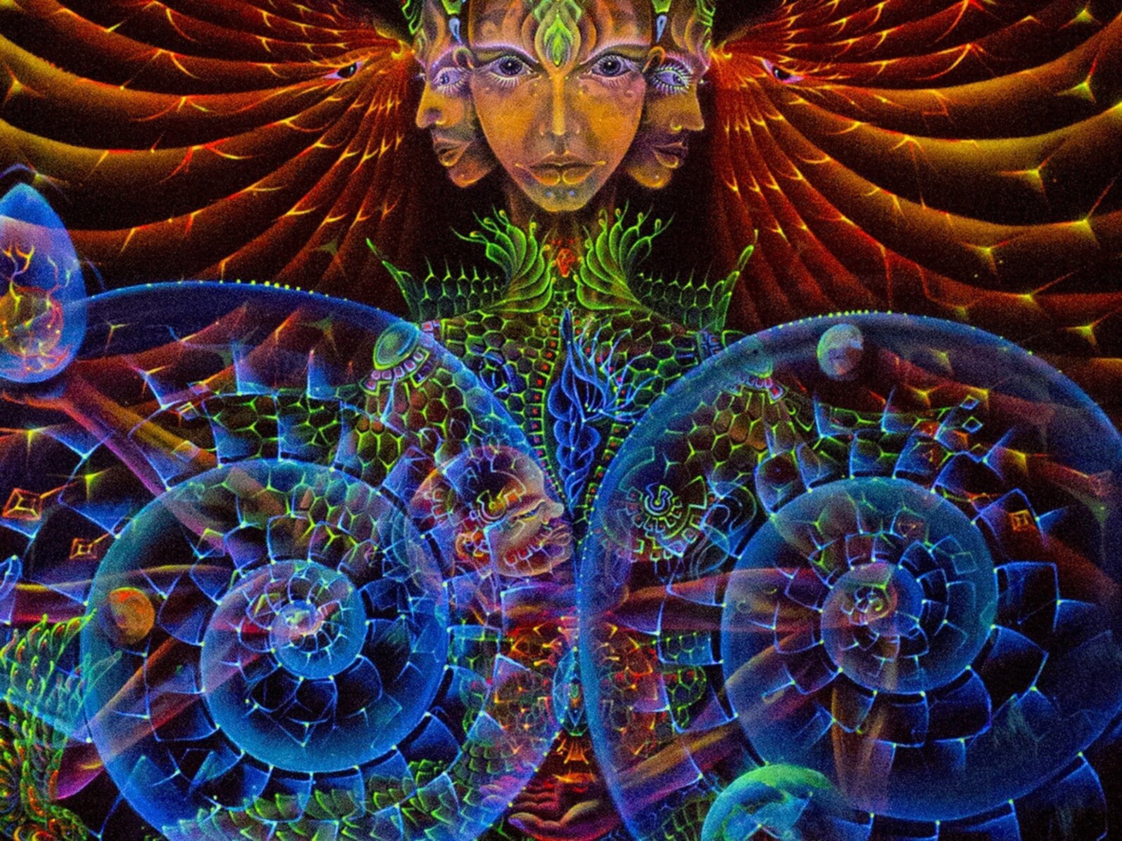 Mystical Art Esoteric Tapestry Spiritual Gobelin Unique | Etsy