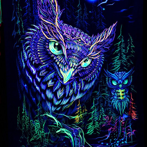 Fluorescent Blacklight Posters - Etsy