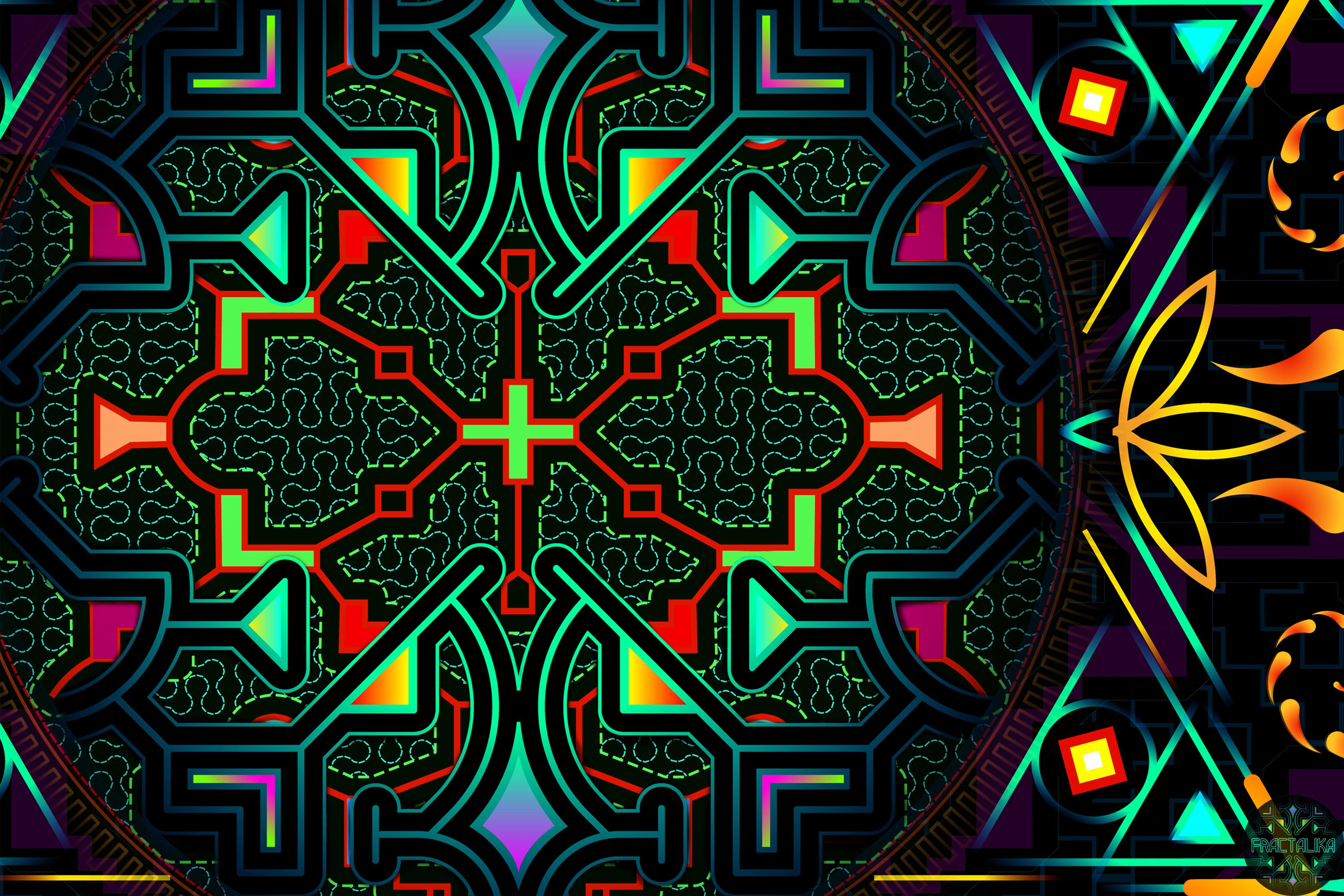 Fluorescent Psytrance Festival Outdoor Sun Shade, UV Active Festival ...
