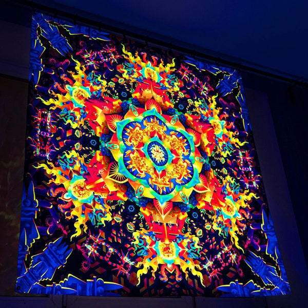 Mandala Tapestry - Etsy
