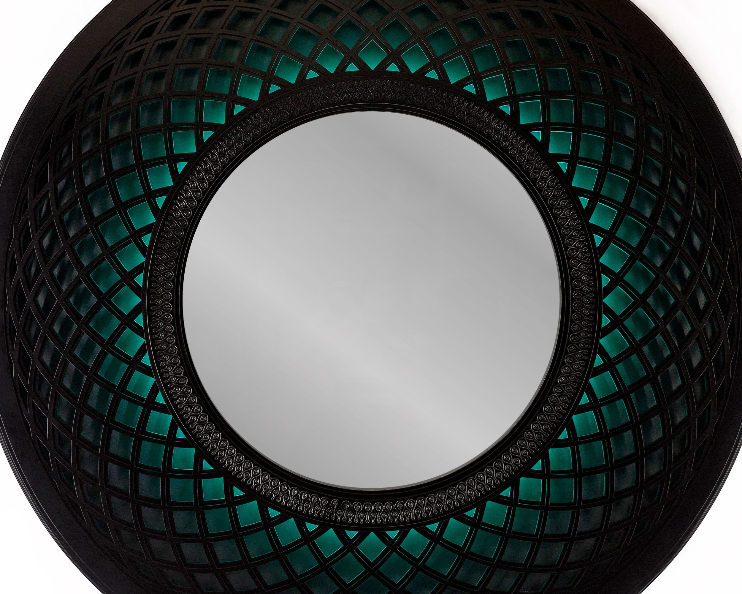 Bohemian Wall Deco, Mandala Mirror, Contemporary Mirror, Mirror Wall ...