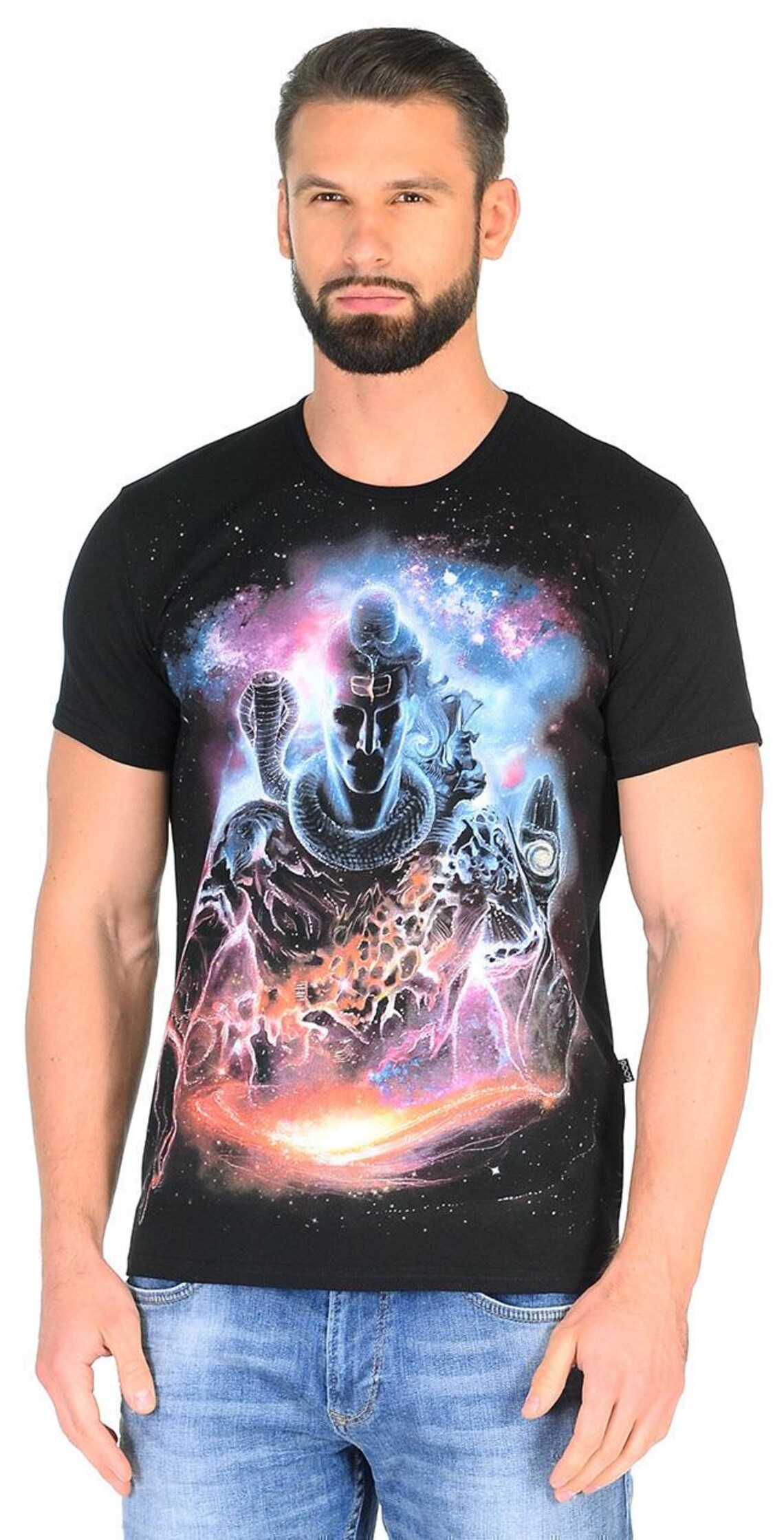 UV Active Psytrance Festival T-shirt, Glow in the Dark and Fluorescent ...