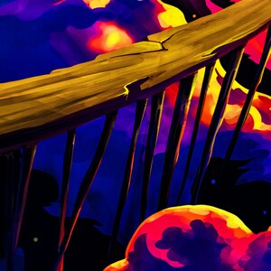UV Tapestry, Fluorescent Tapestry, UV Reactive Backdrop, Blacklight ...
