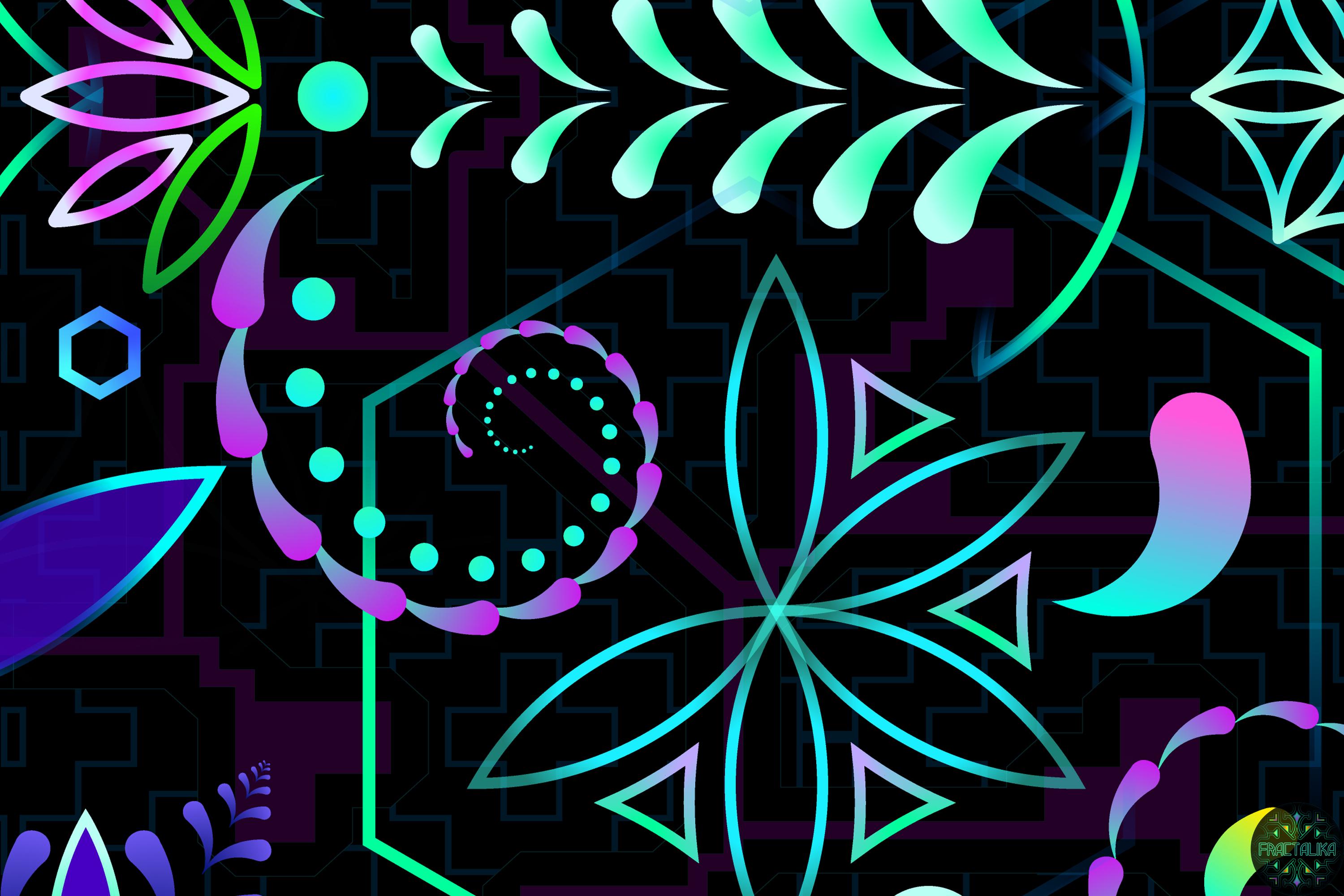 Fluorescent Psytrance Festival Outdoor Sun Shade, UV Active Festival ...