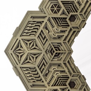 Bohemian Mirror, Contemporary Mirror, Mirror Wall Decor Modern, Hippie ...