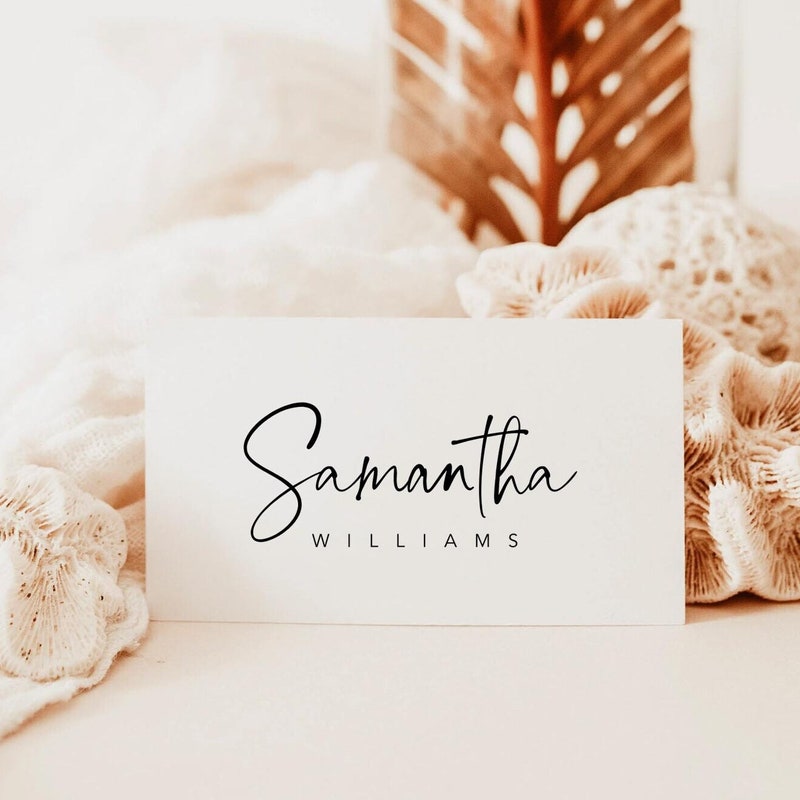 Escort Card Tags - Etsy