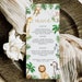 Editable Safari Animal Menu Card Template, Birthday Menu Card Template ...