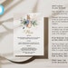 Peter Rabbit Menu Template, Menu Card Template, Baby Shower Menu ...