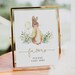 Peter Rabbit Favors Table Sign Gender Neutral Sign Party - Etsy