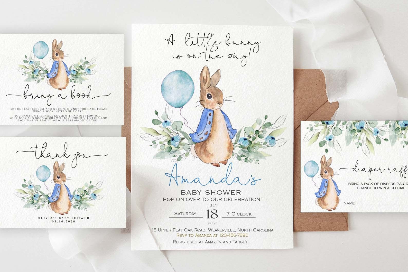 Peter Rabbit Baby Shower