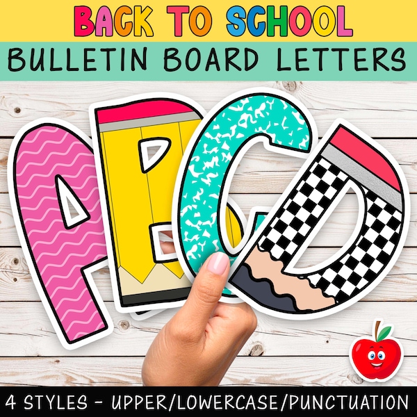 Bulletin Board Letters - Etsy