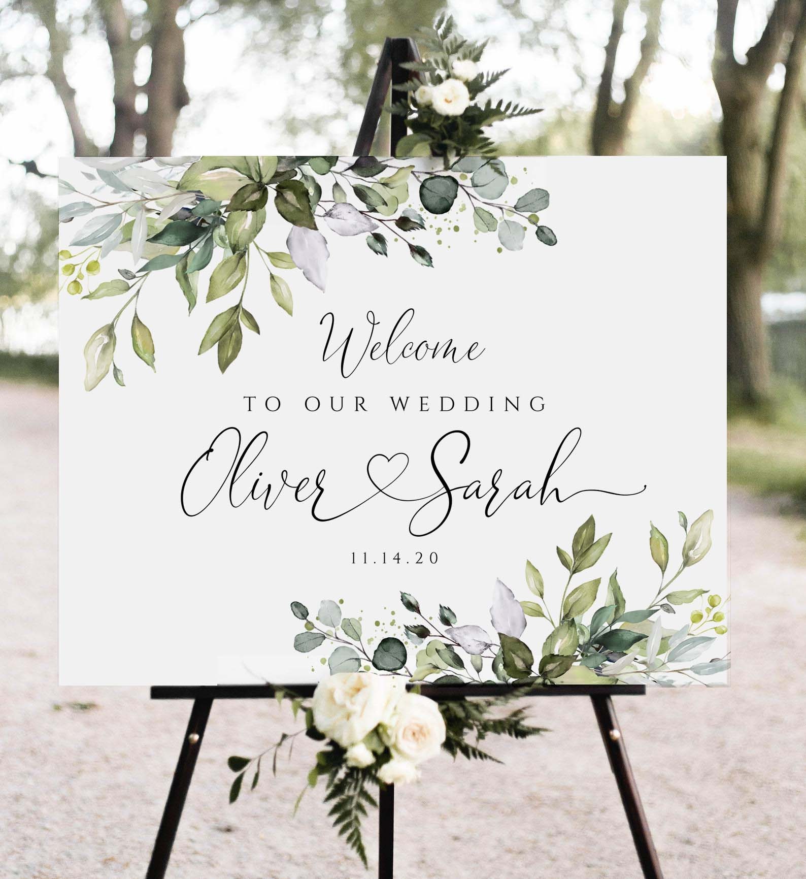 Banners Signs DIY Floral Wedding Editable Welcome Sign Template Banners Signs DIY Floral Wedding Editable Welcome Sign Template