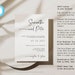 Editable Wedding Invitation With QR Code Minimal Wedding - Etsy