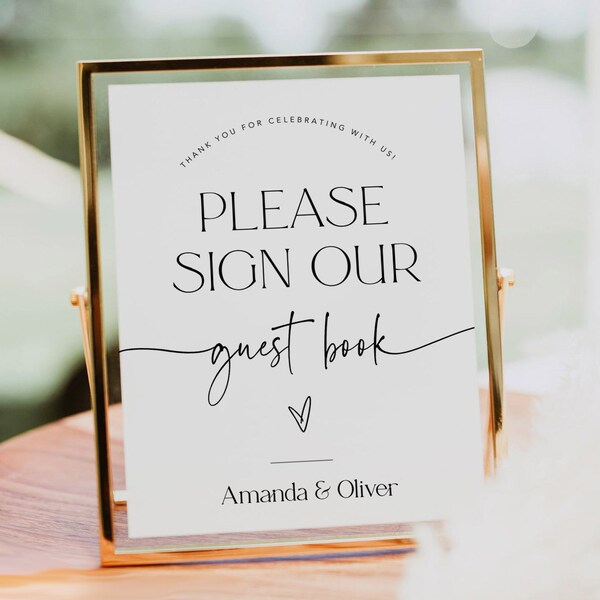 Guest Book Table - Etsy