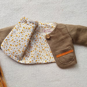 Doll Jacket Pdf Pattern & Tutorial - Doll Clothing Tutorial - DIY Doll ...