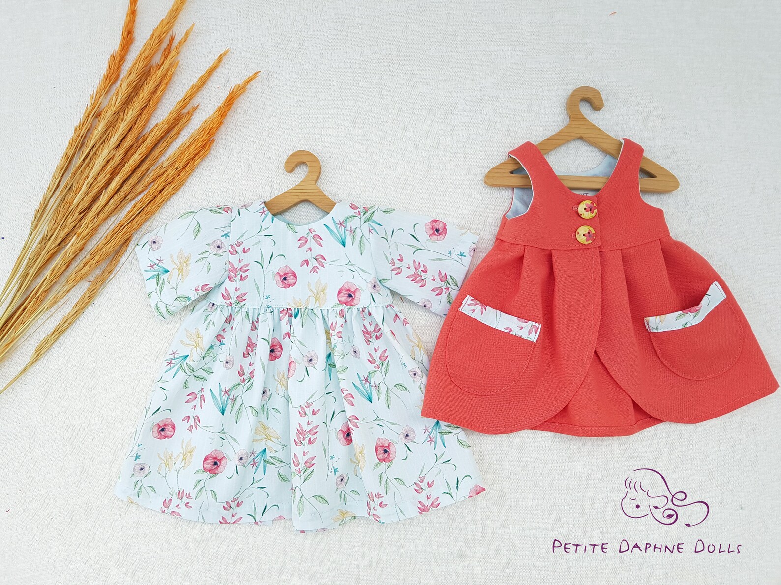 PDF Sewing Pattern & Tutorial Doll Dress Pattern American | Etsy