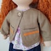 Doll Jacket Pdf Pattern & Tutorial - Doll Clothing Tutorial - DIY Doll ...