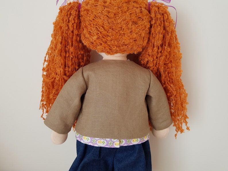 Doll Jacket Pdf Pattern & Tutorial Doll Clothing Tutorial | Etsy