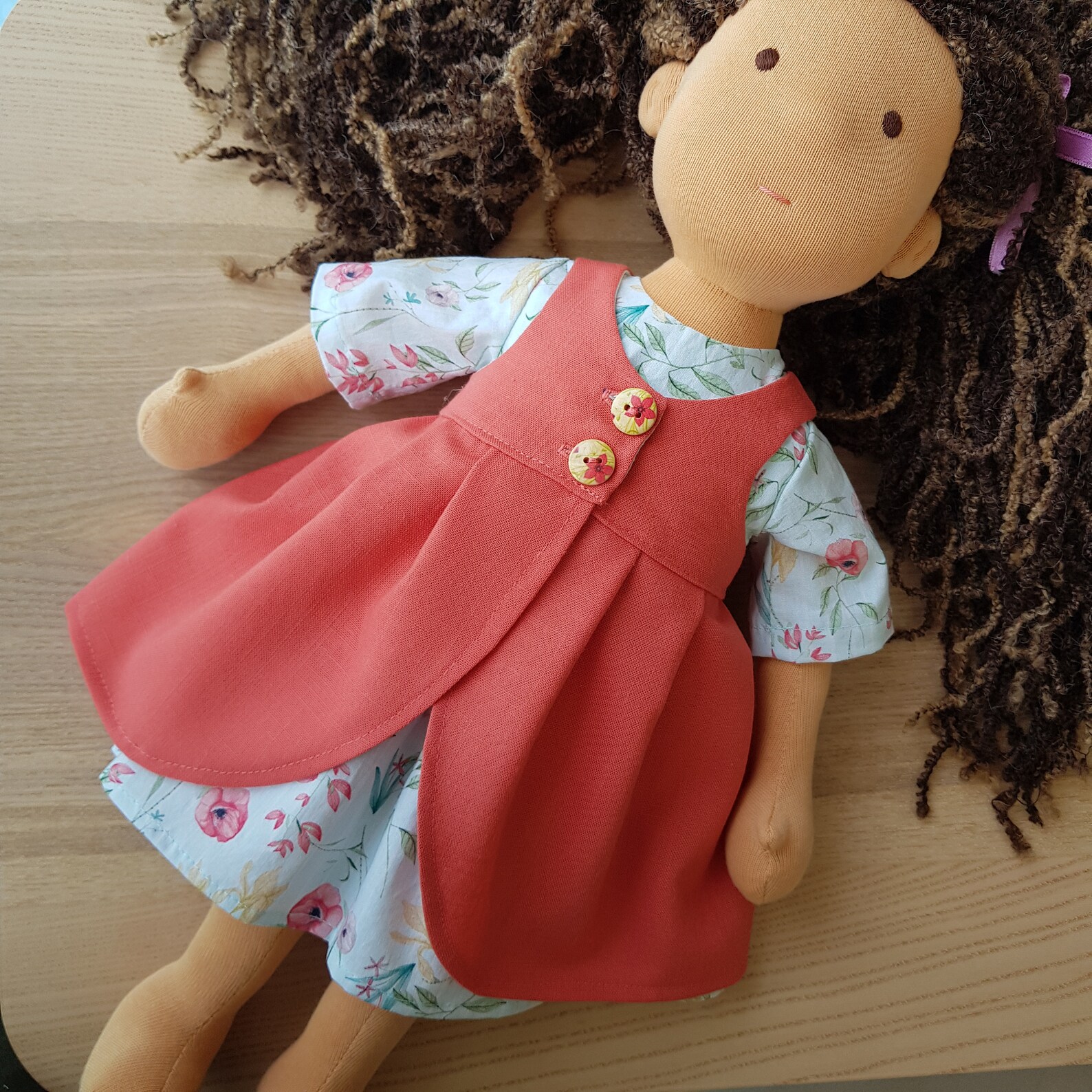 PDF Sewing Pattern & Tutorial Doll Dress Pattern American | Etsy