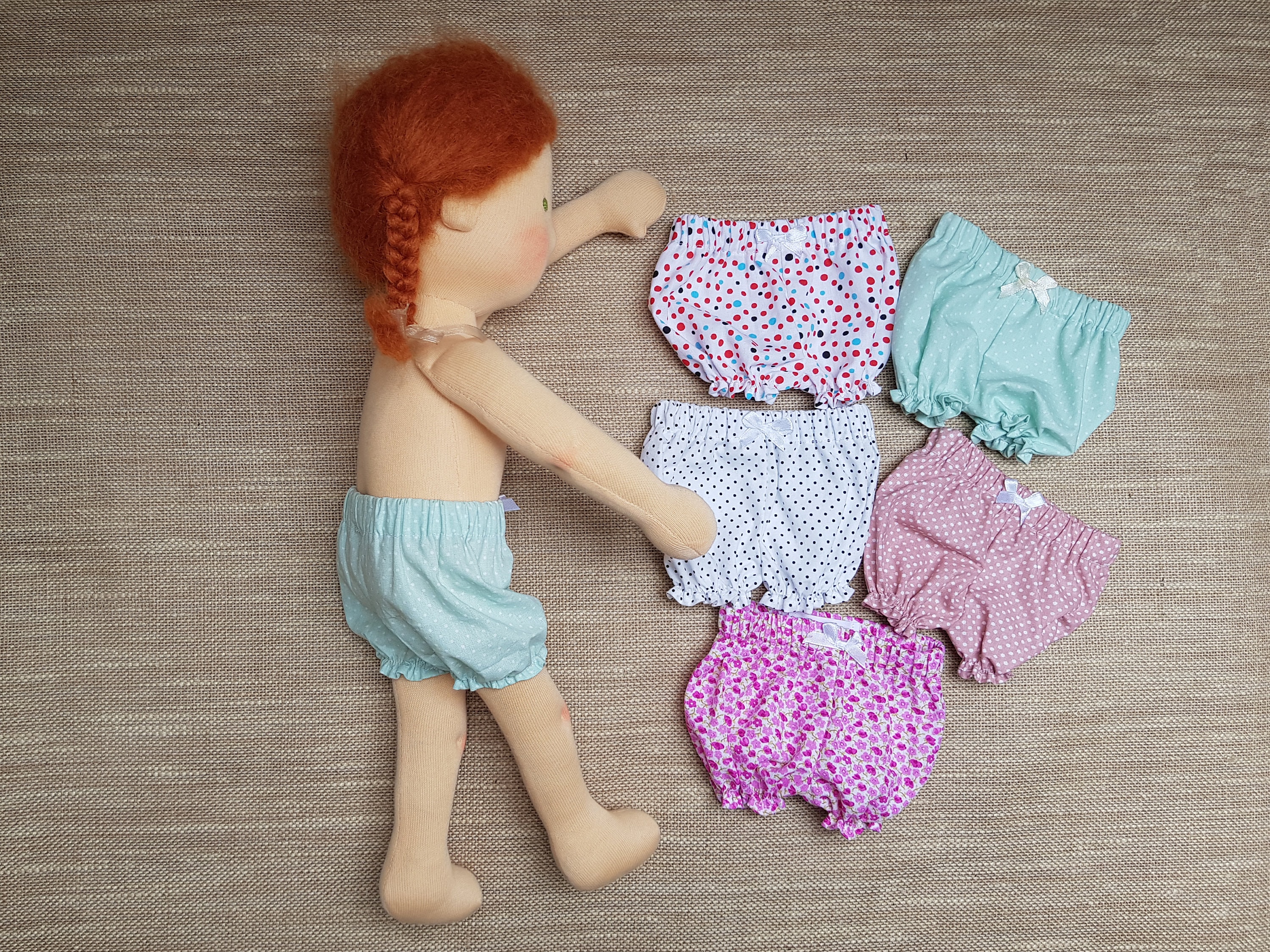 Doll Bloomers & Underpants Sewing Pattern: 18-20" Dolls (PDF Tutorial ...