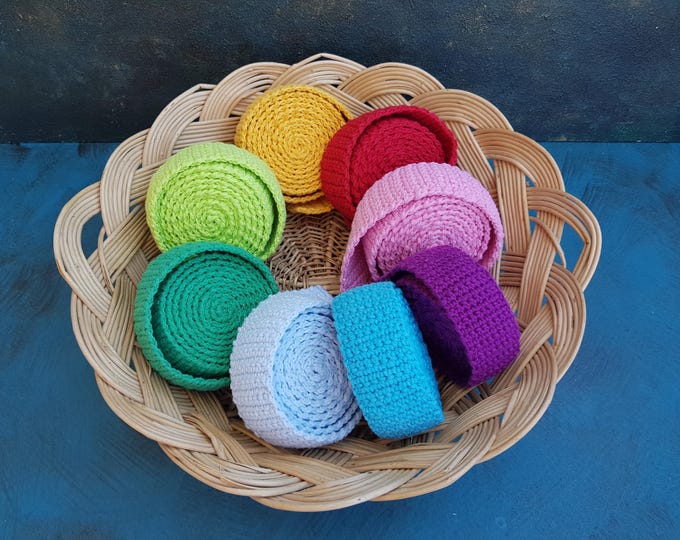 Waldorf Snail Band - Open-ended Toys - Montessori Toys - Snail Ribbon ...