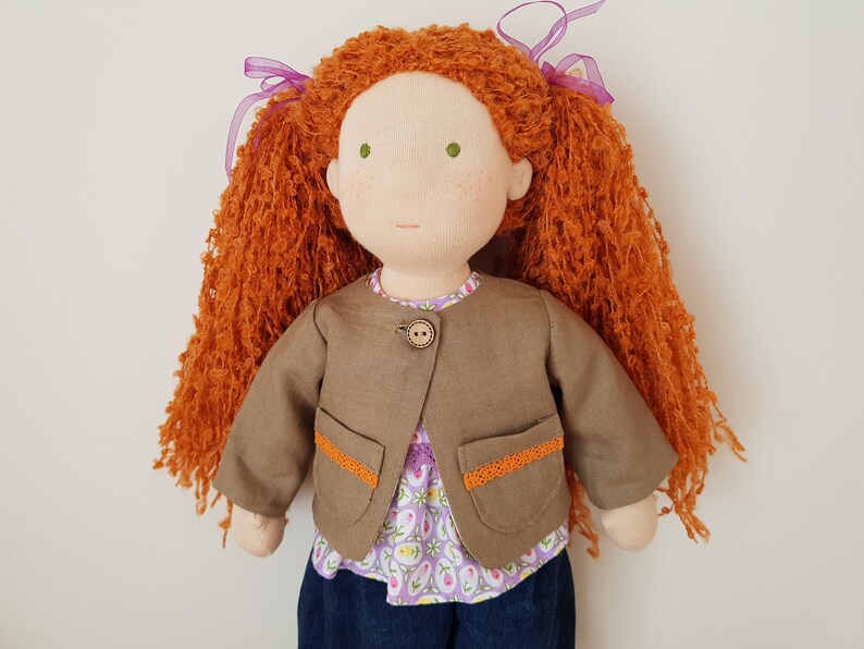 Doll Jacket Pdf Pattern & Tutorial Doll Clothing Tutorial | Etsy