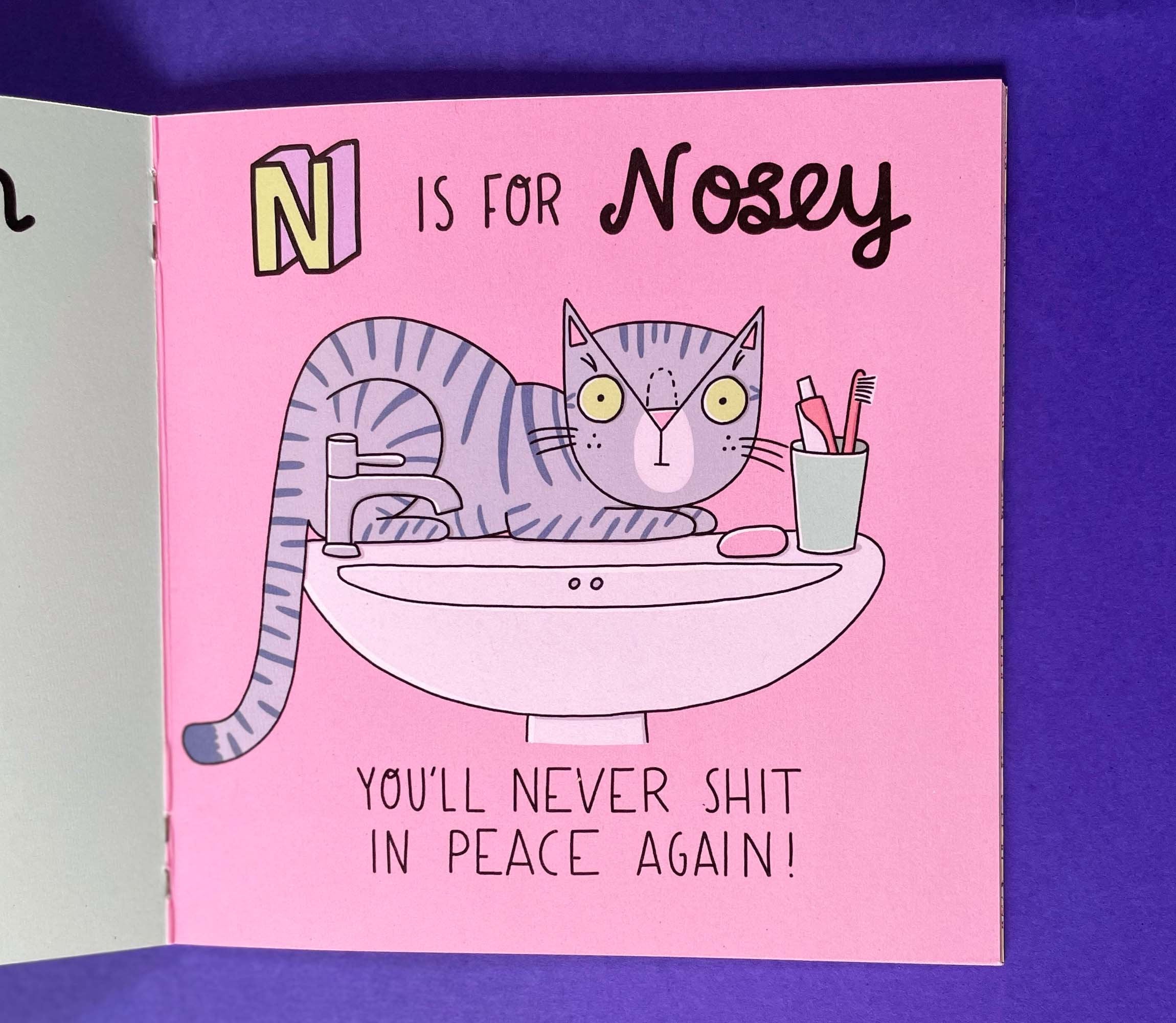 The A-Z of Cat Zine Cat Book Cat Art Alphabet Book Cat - Etsy