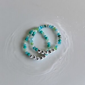 Water Court Beaded Bracelet - Etsy