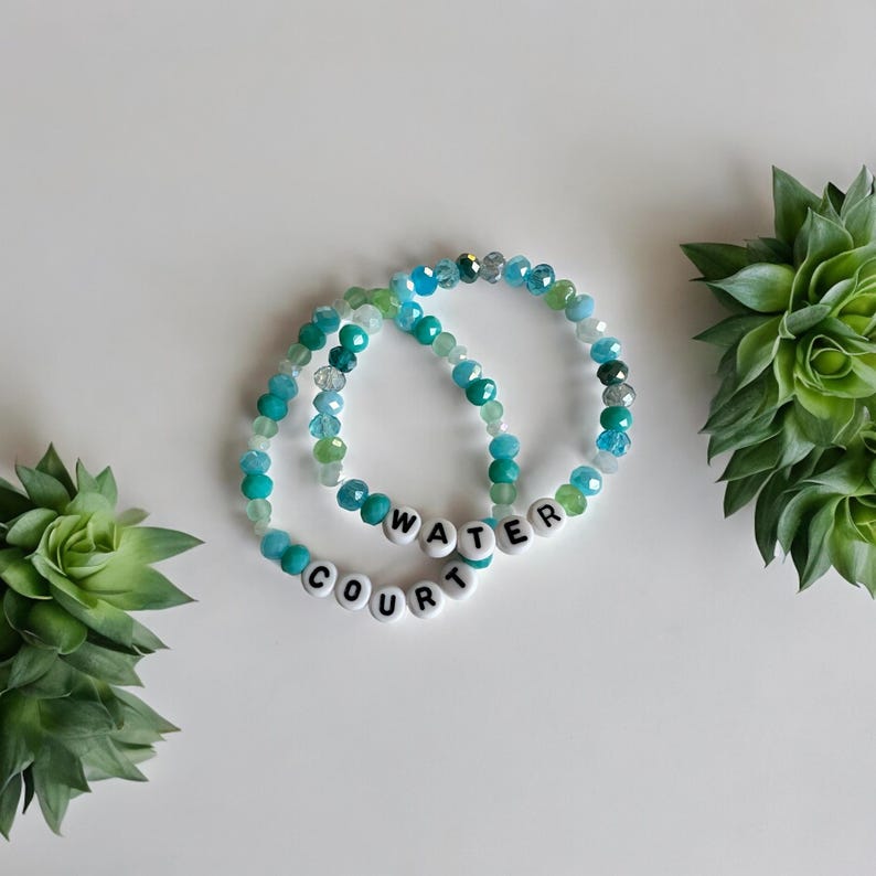 Water Court Beaded Bracelet - Etsy