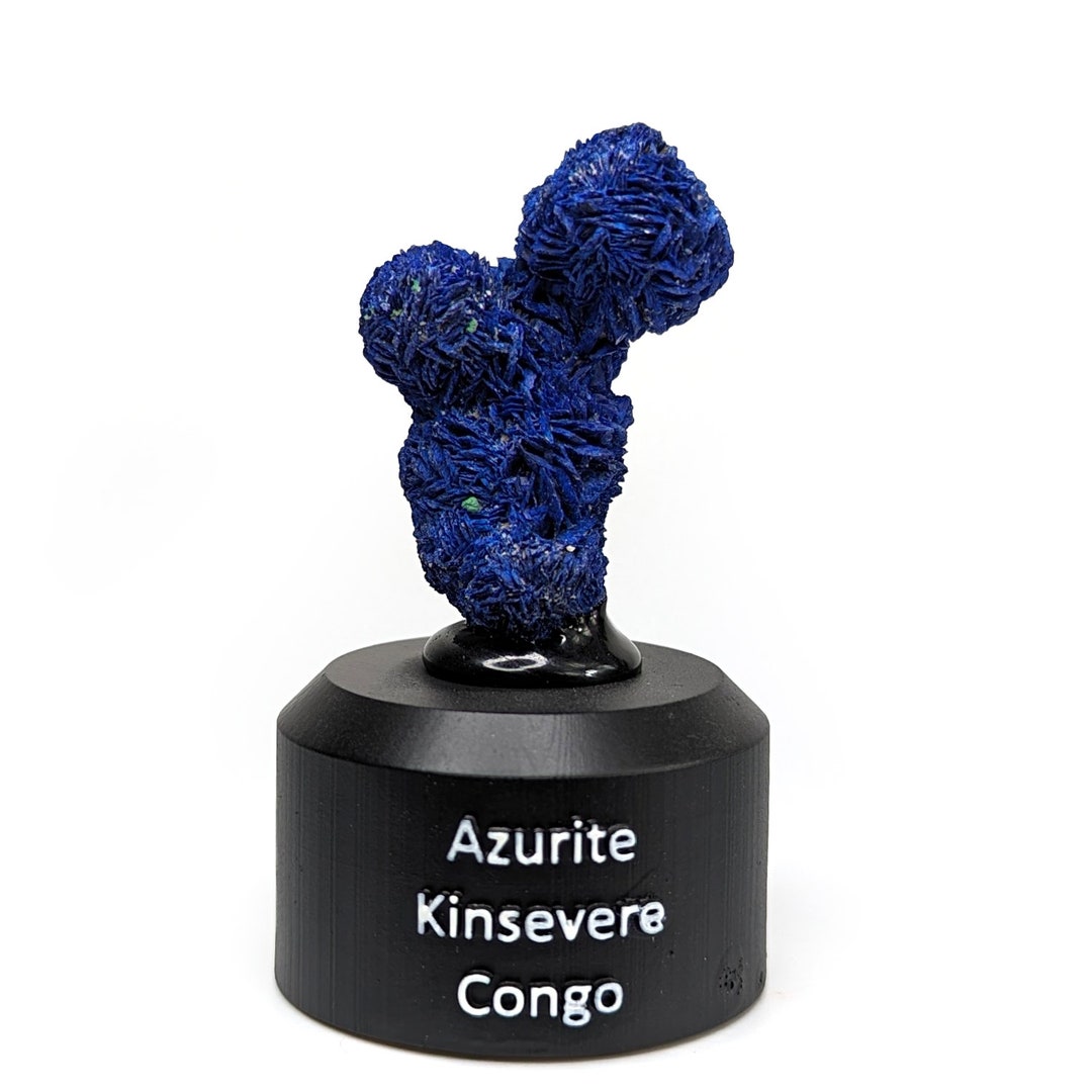 Azurite, Kinsevere, Congo, 4.4 Cm - Etsy