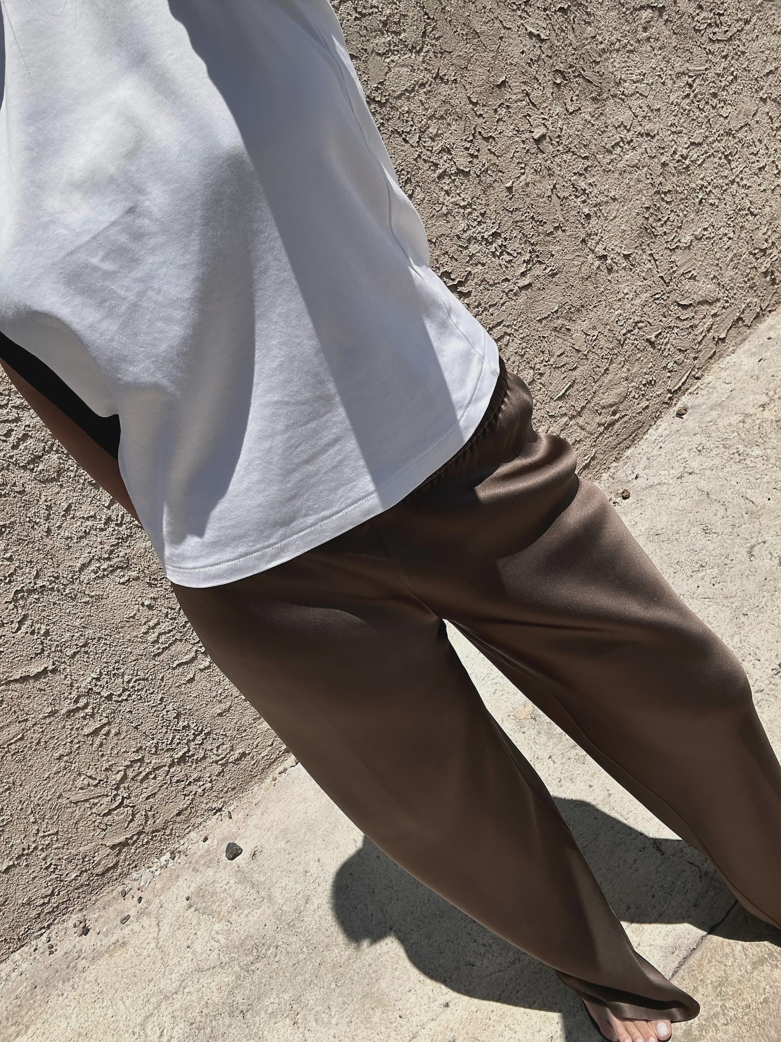 100% Mulberry Silk Pants Silk Satin Trousers in Colors Bias or Grain ...