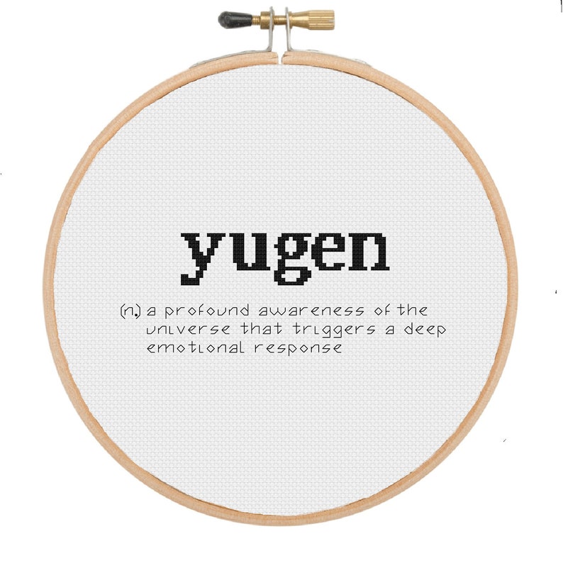 Yugen Definition - Japanese Words PDF Download - Etsy