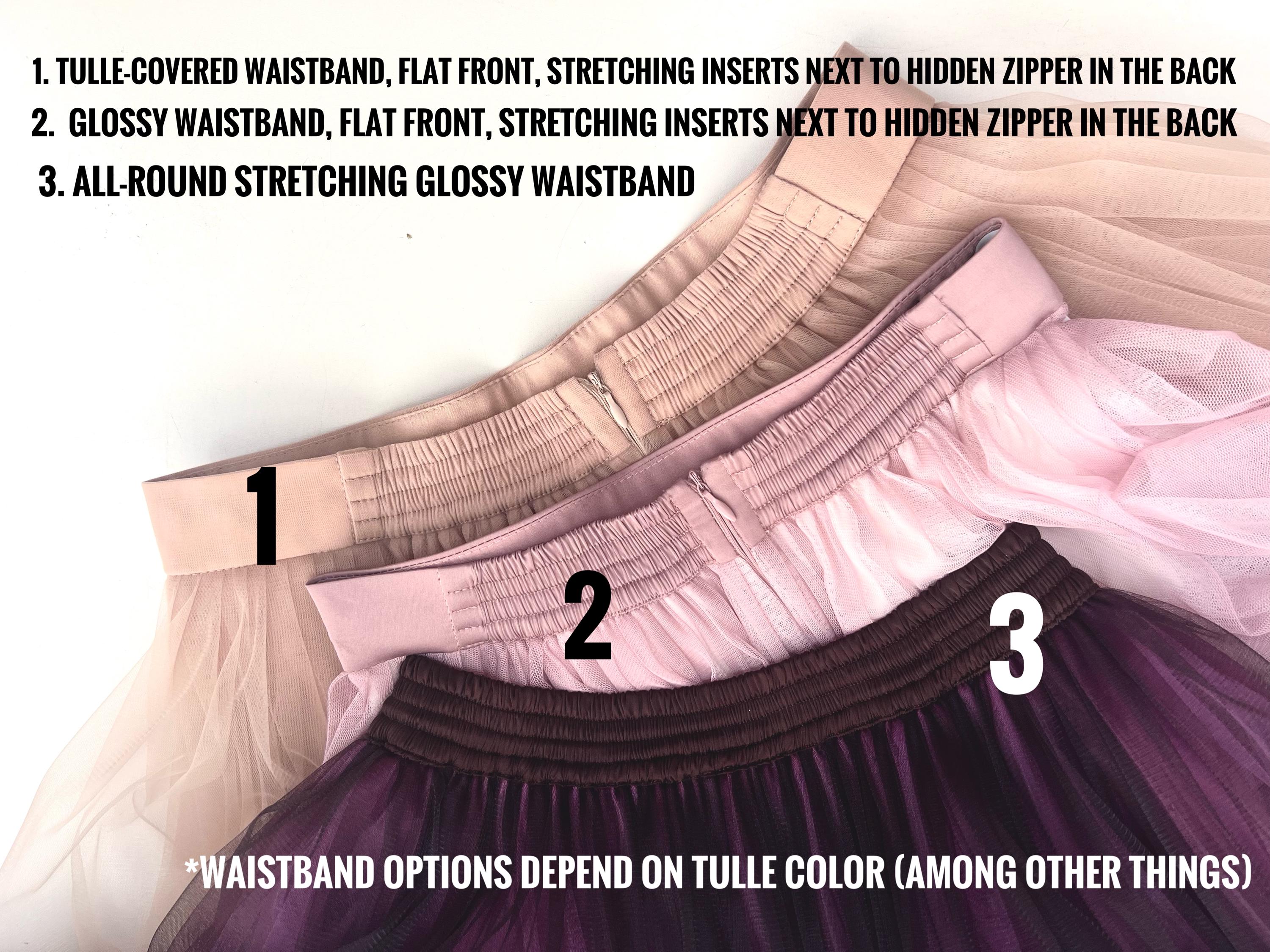Ruffled Tulle Skirt: Tiered Fluffy Bustle Skirt - Etsy