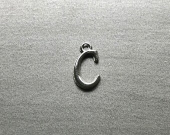 Letter c charm | Etsy