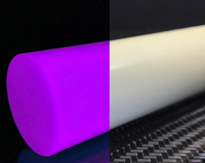 Hyperglow INVISIBLE AQUA Glow in the Dark Rods Skur Composites Reusable ...